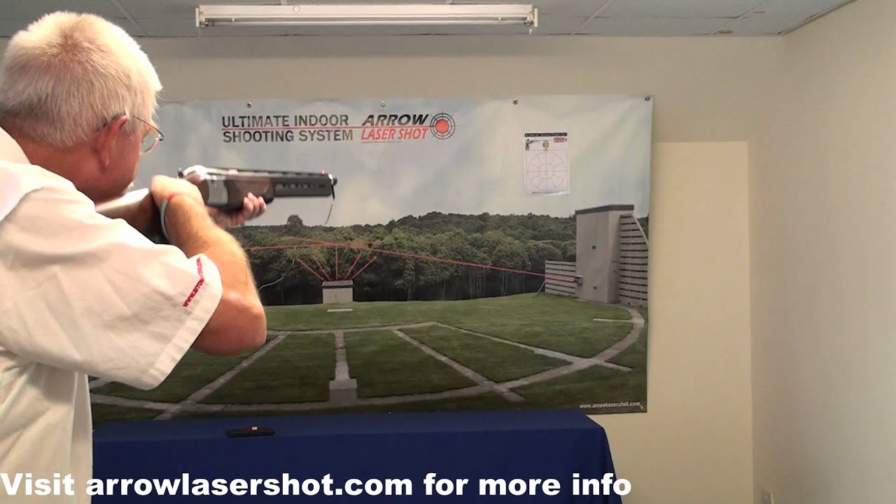 Arrow Laser Shot Gun Mount - YouTube