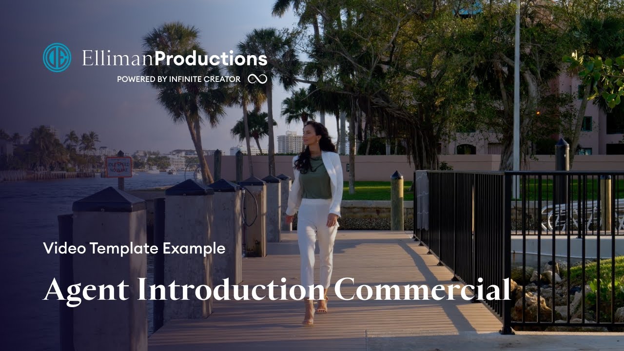 Video Template Example “Agent Introduction Commercial" - YouTube