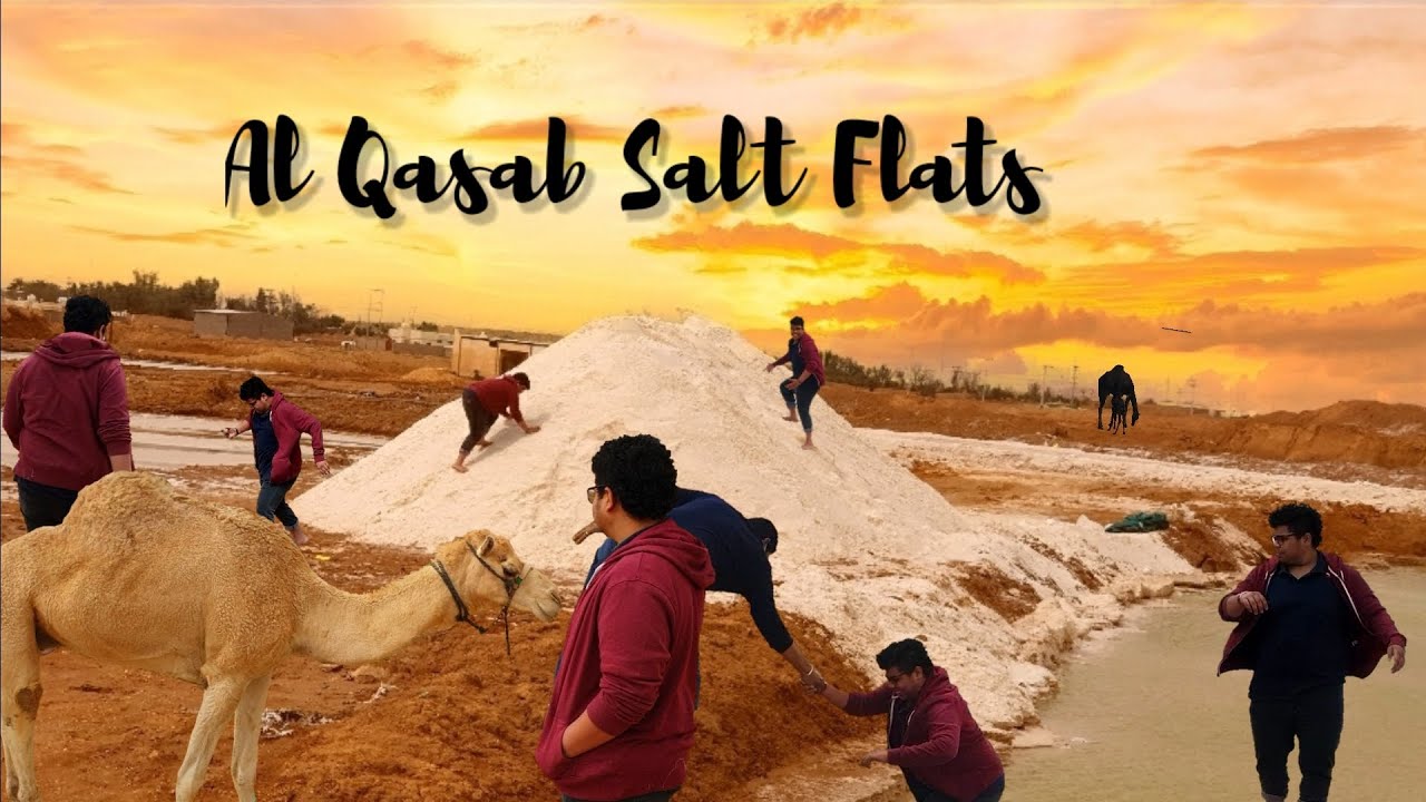 Al Qasab salt flats Riyadh - YouTube
