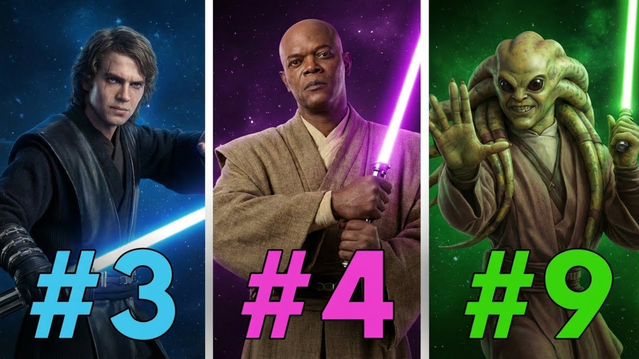 Top Jedi RANKED by POWER — You’ll Disagree With #1 - YouTube