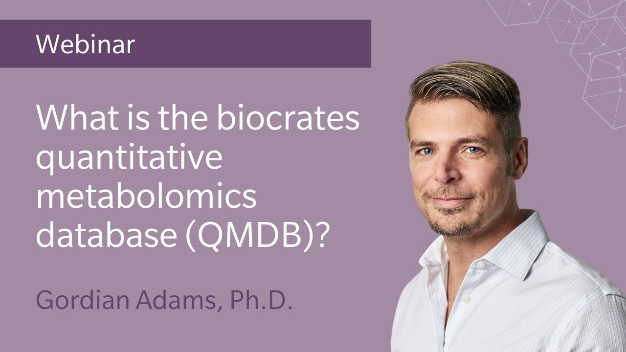 Video tutorial - biocrates Quantitative metabolomics database - YouTube