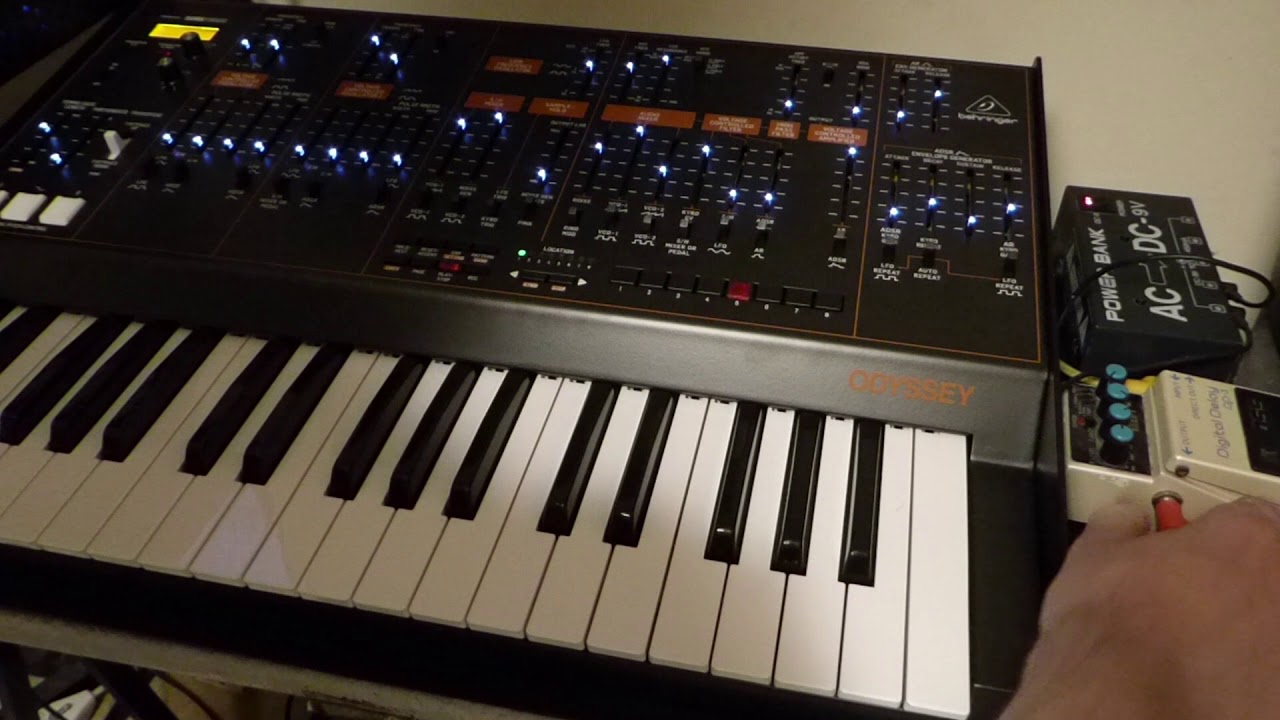 Behringer Odyssey & Boss HM2 Heavy Metal - YouTube