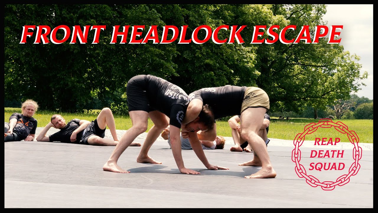 Front Headlock Escape - NoGi Wrestling with Gripper Jiu Jitsu - YouTube