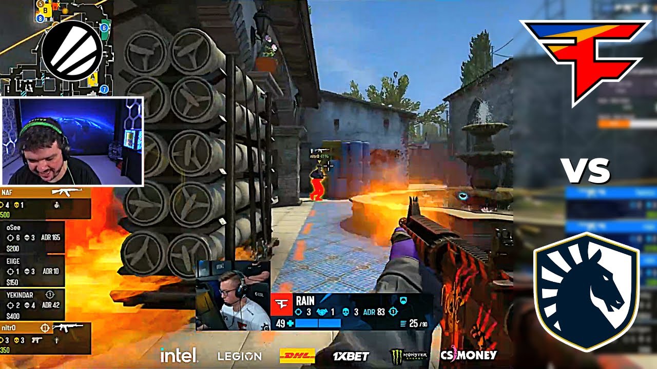 FAZE VS LIQUID - IEM KATOWICE 2023 (INFERNO - MAPA 1 MD3) - YouTube