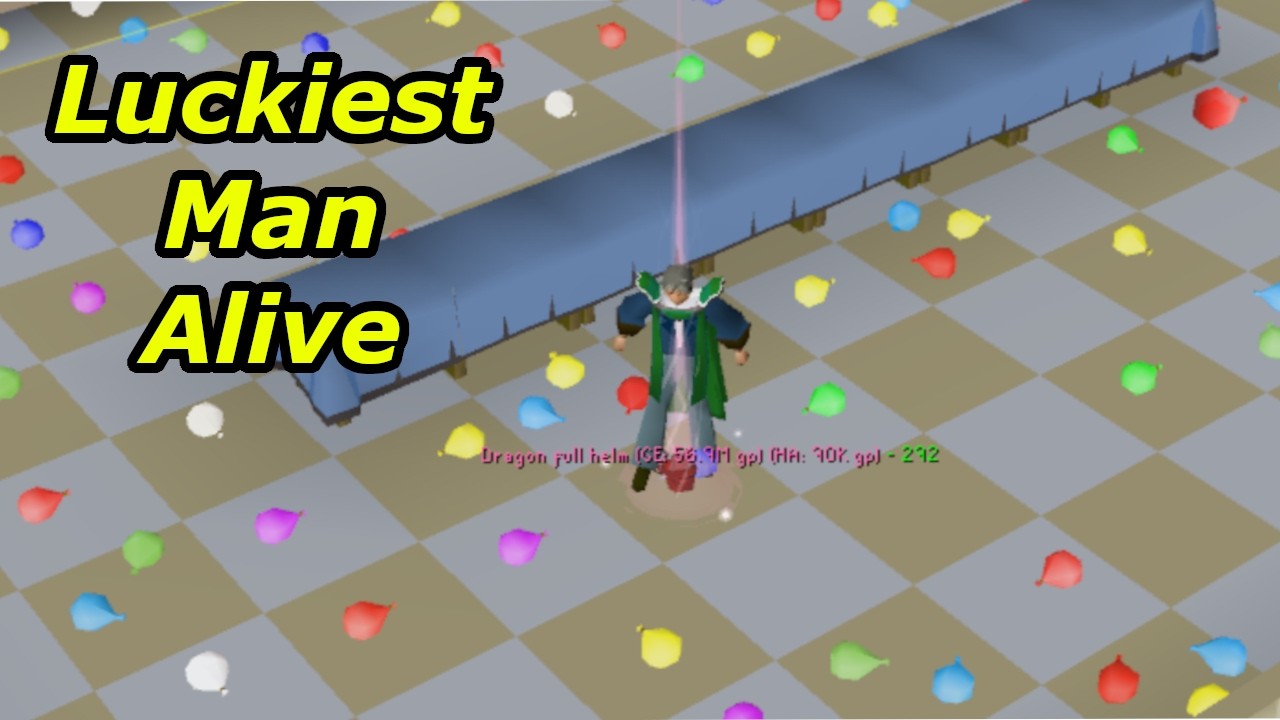 The Luckiest Man Alive: OSRS Ironman Progression Episode 1 - YouTube