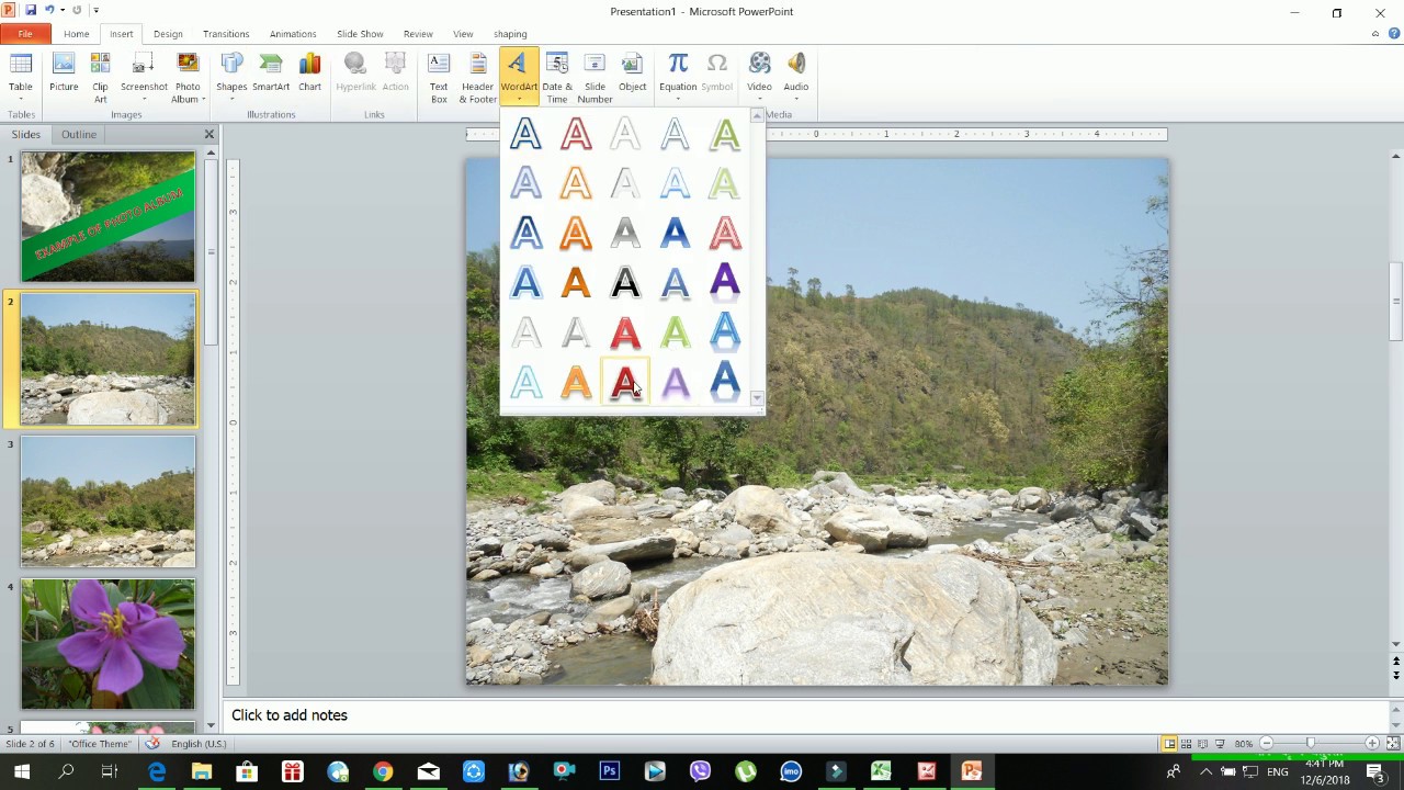 How To Create Animated Photo Album In Microsoft Powerpoint By Dipesh ...