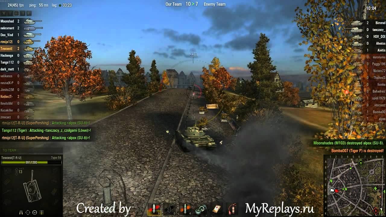 WOT: Ruinberg - Type 59 - 3 frags - YouTube