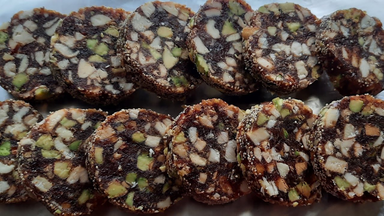 Dry fruit burfi|dry fruit burfi recipe in tamil|khajur burfi|khajur dry ...