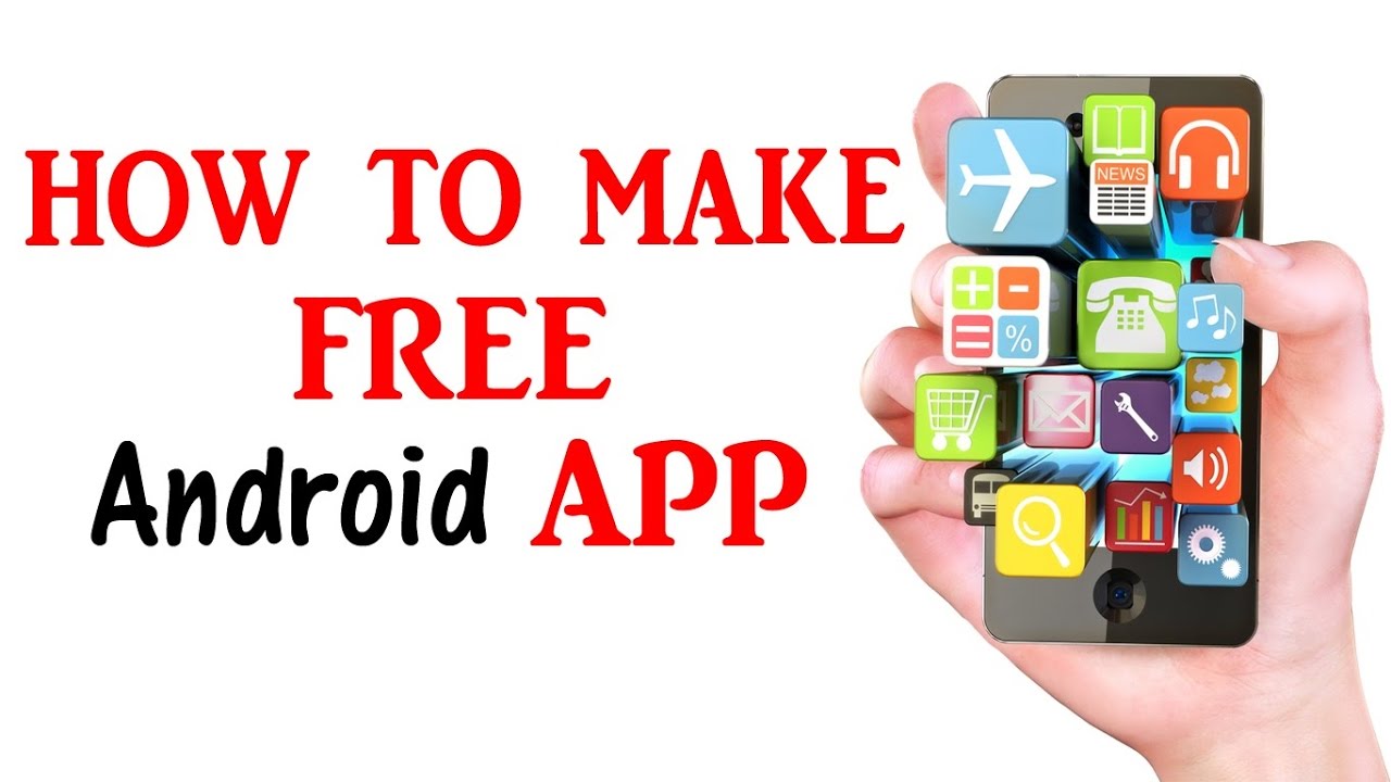 How to make a Free Android App in Five Minutes | Android App - YouTube