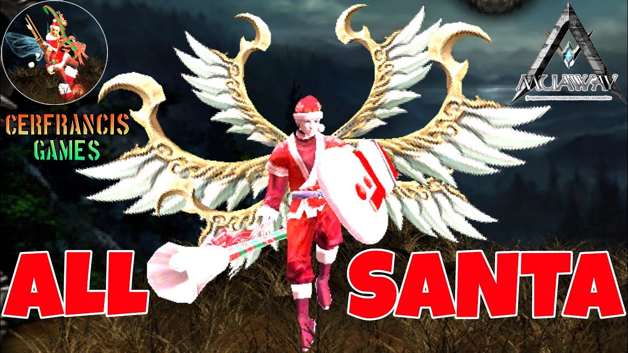 MuAwaY | ALL SANTA + Creación de alas visual Christmas 1.0 - YouTube