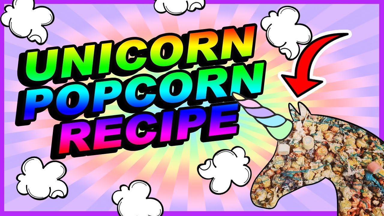 Unicorn Popcorn Recipe that is magical - YouTube