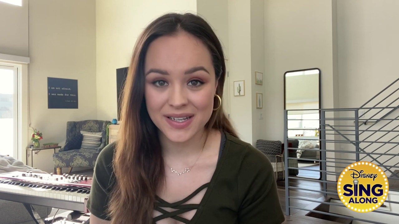 Disney Sing-Along: Hayley Orrantia - Beauty and the Beast - From Beauty ...
