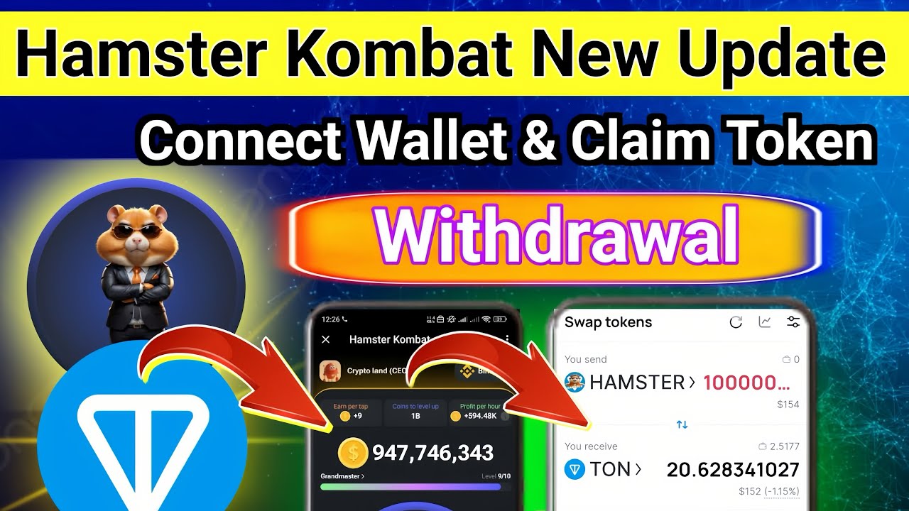 Great News For All Hamster Kombat Users💥 How To Convert Hampter Coin To ...