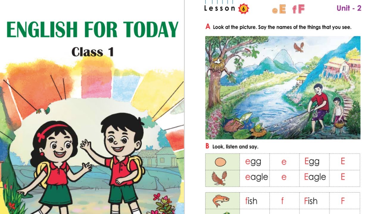 Class 1 English | Unit 2 | Lesson 6 | eE-fF | ১ম শ্রেণির ইংরেজি | Book ...