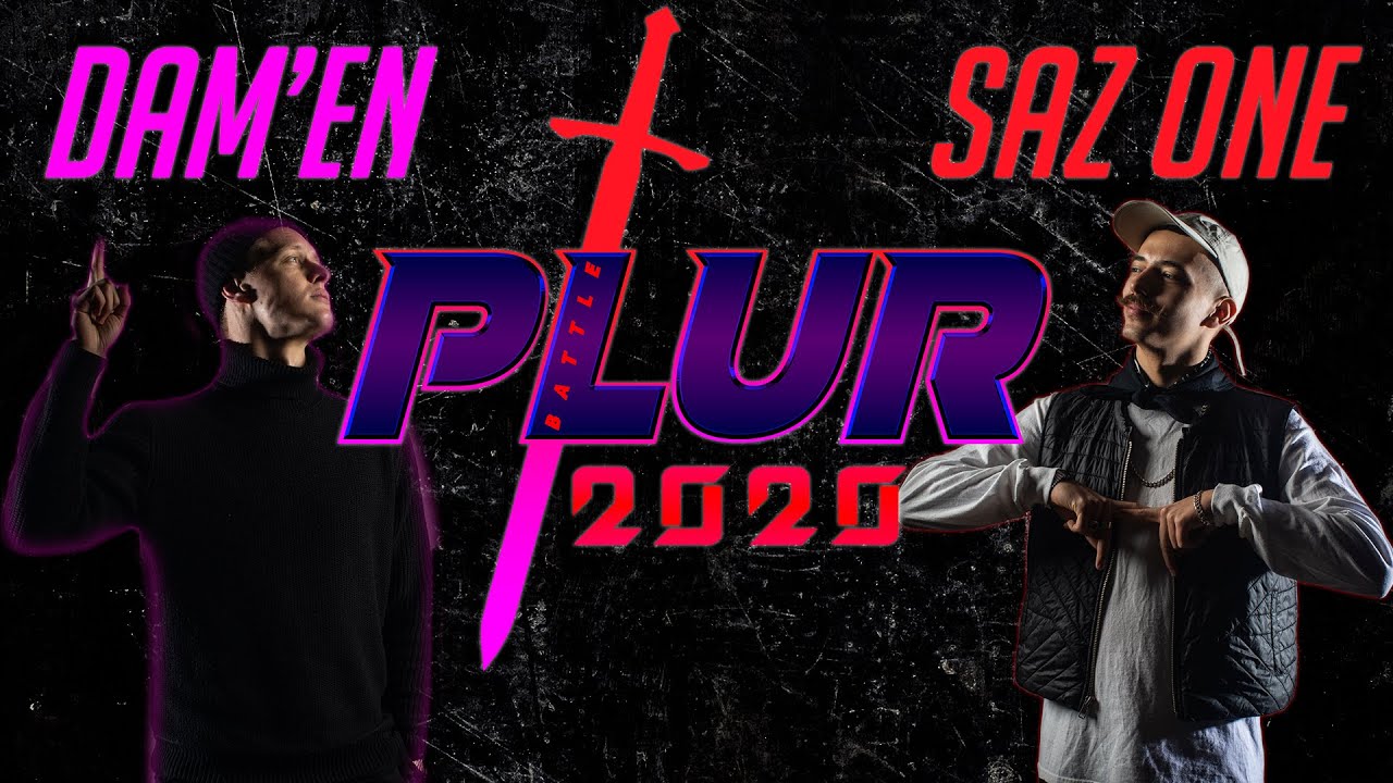 DAMIEN vs SAZ ONE | 1/8 | HIP-HOP 1x1 | P.L.U.R. 2020 - YouTube