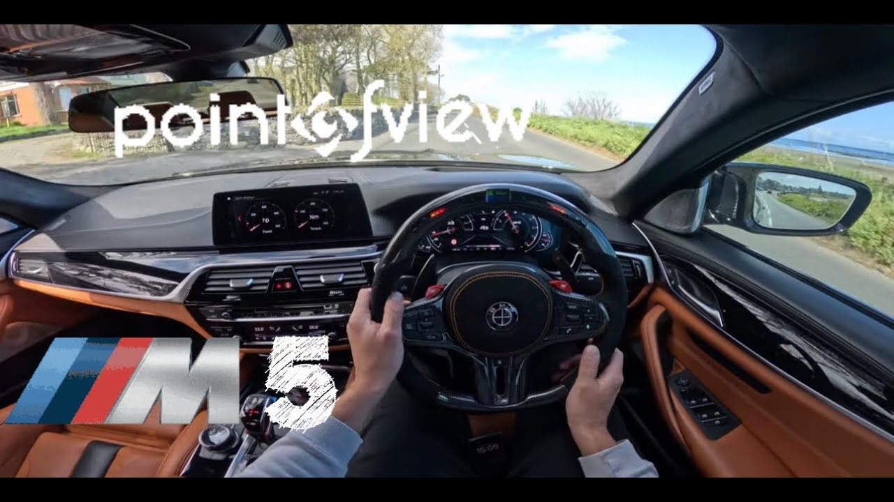 M5 F90 POV drive, loud turbo spool. - YouTube