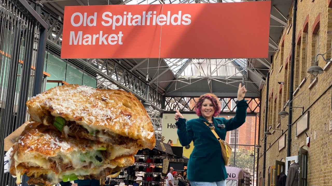 What are the MUST EATS at Spitalfields? | Food tour 2023 - YouTube
