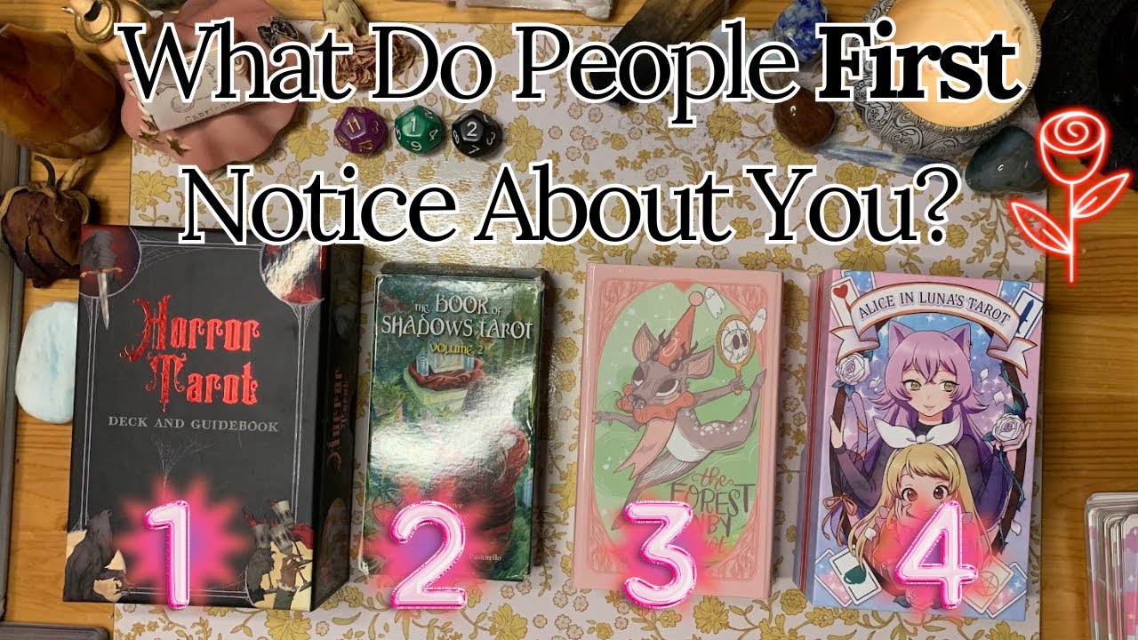 What is the First Thing People Notice About You? 🌙 Pick a Card - YouTube