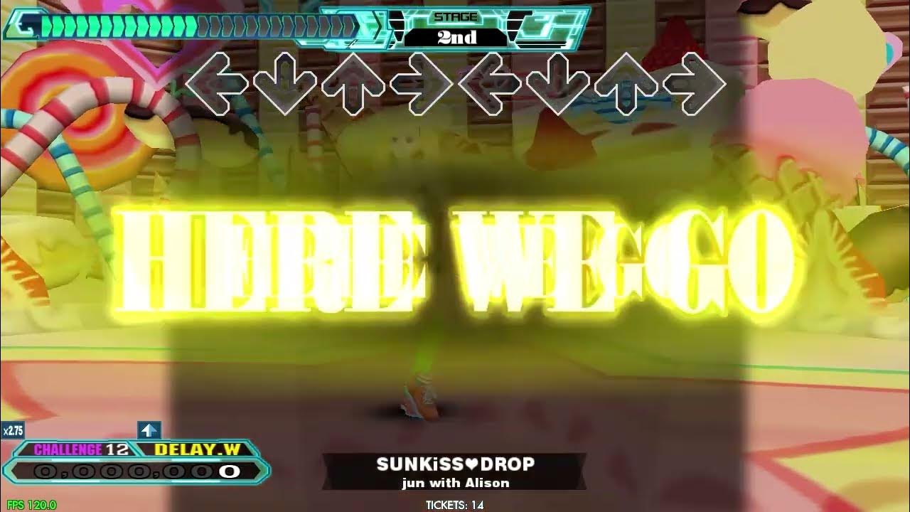 【LV12】DDR / SUNKiSS DROP - CHALLENGE DOUBLE with handclap - YouTube