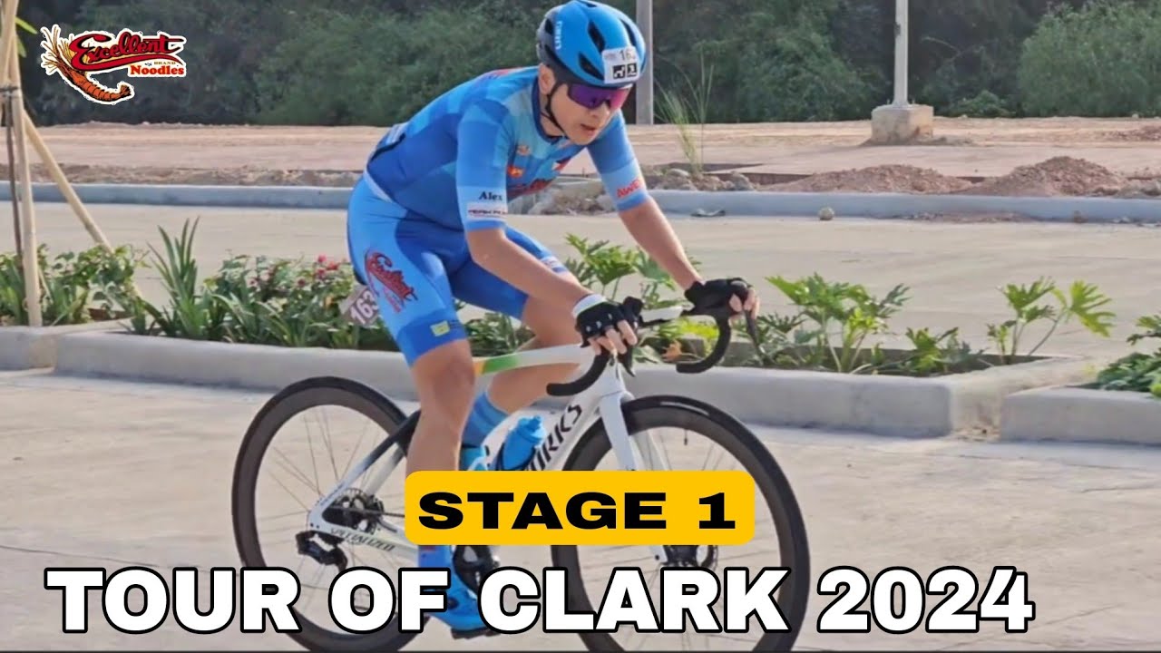 TOUR OF CLARK 2024 ITT 18 km STAGE 1 GAANO KAHIRAP ANG AHON - YouTube