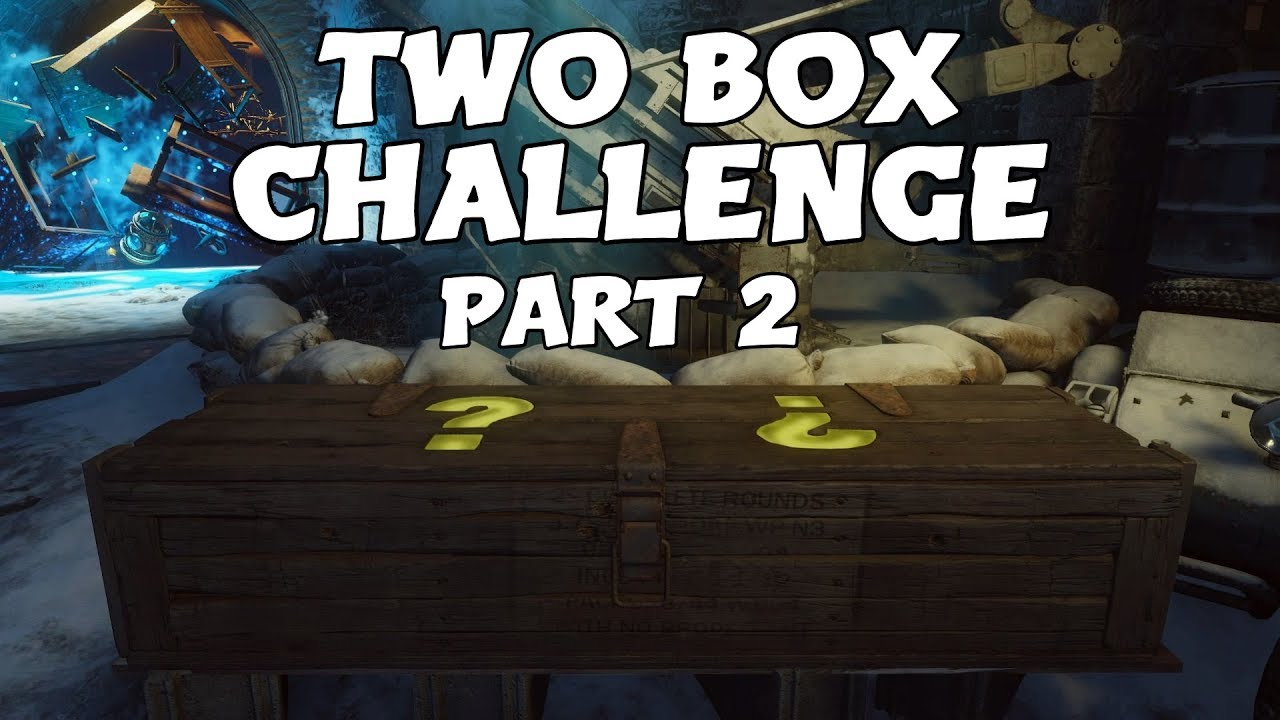 Two Box Challenge Part 2 | Black ops 3 - YouTube