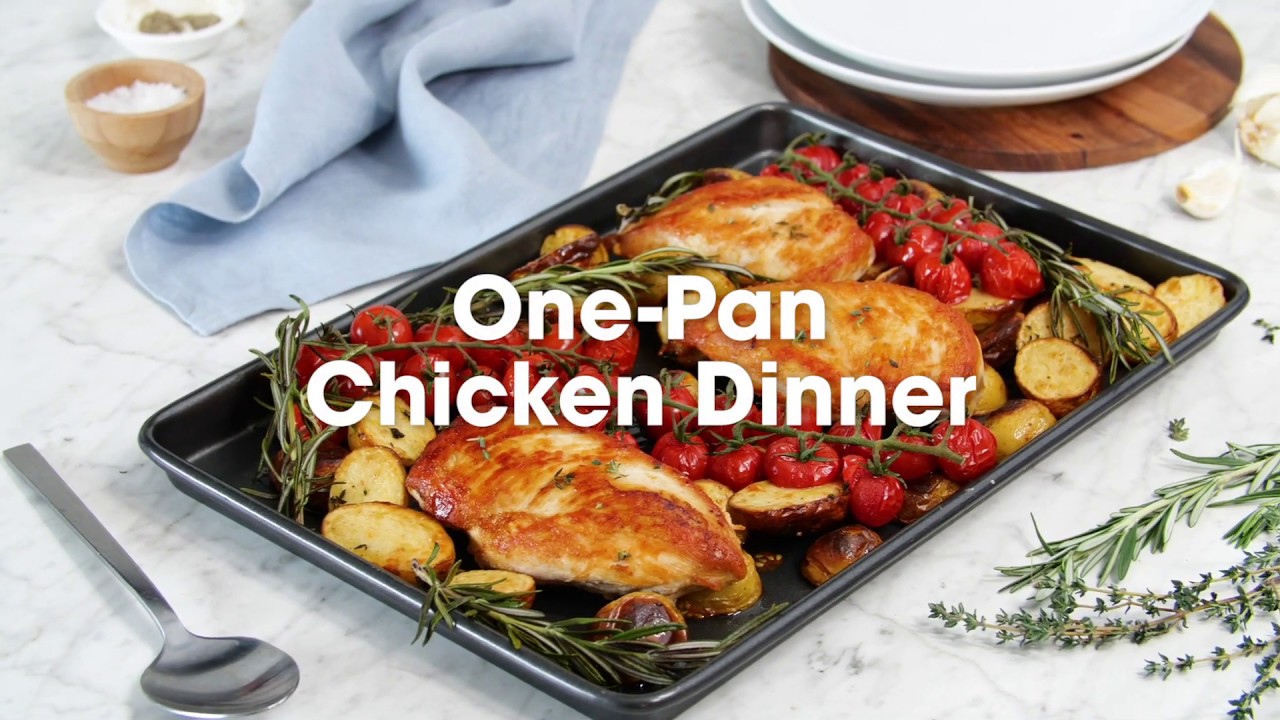 One-Pan Chicken Dinner | Maple Lodge Farms - YouTube