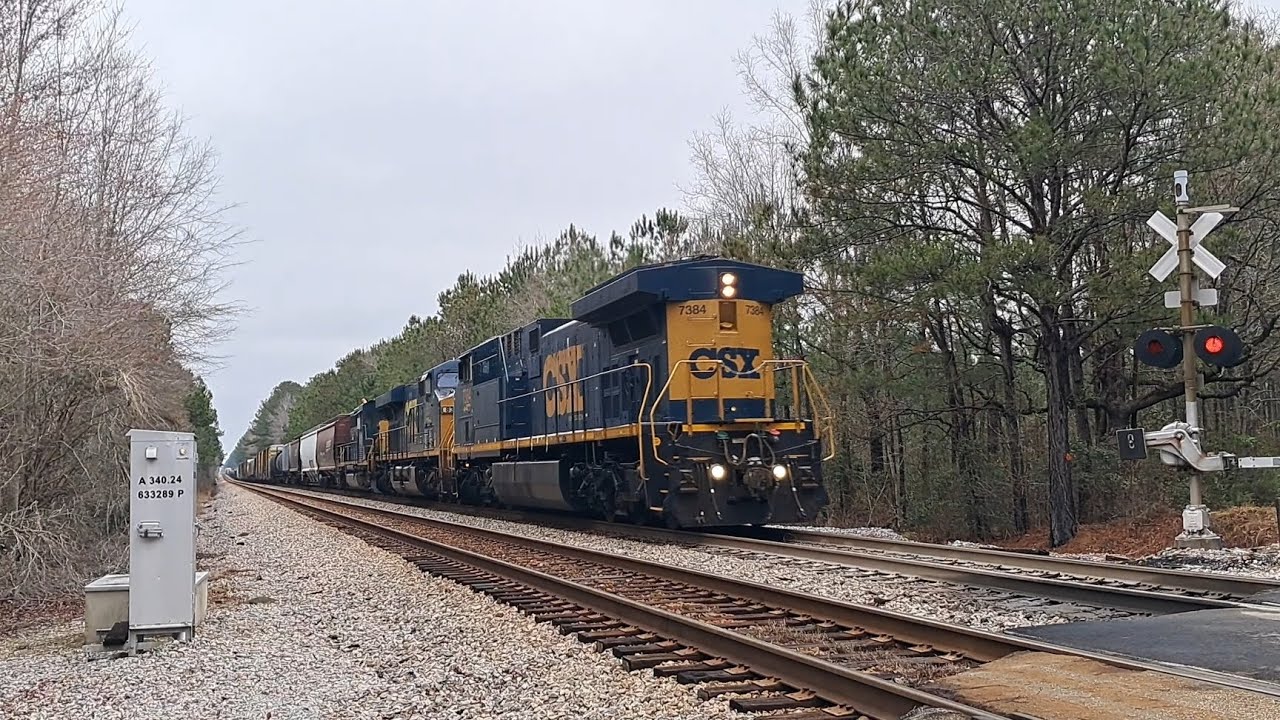 M407 at 60MPH in Lane, SC with an LHF leader! - YouTube
