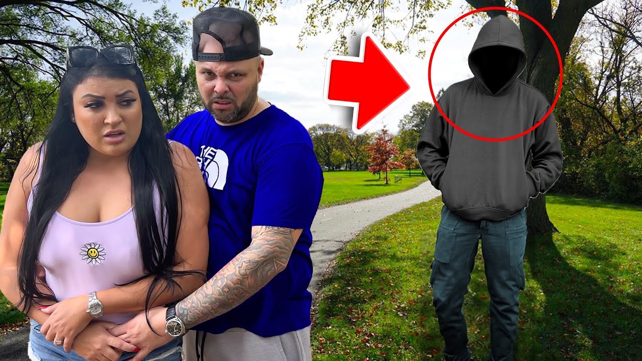 STALKER WAS FOLLOWING US… *caught on camera* - YouTube