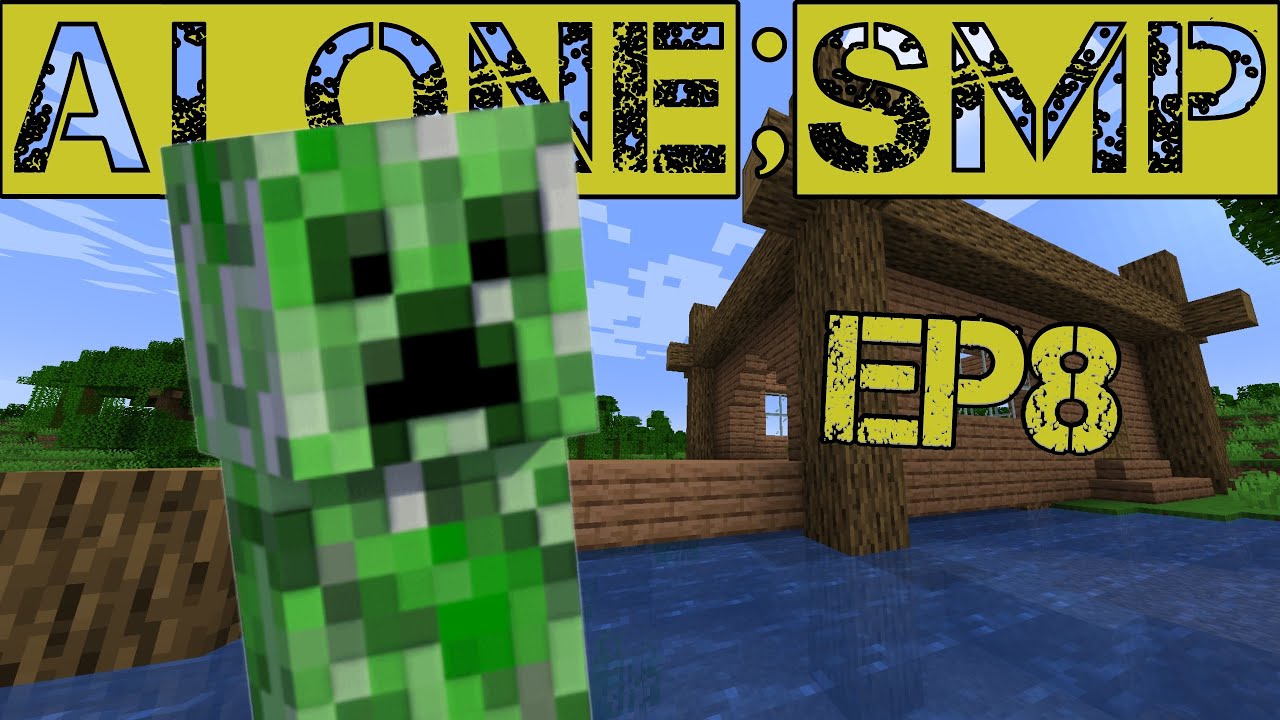 Minecraft; the way home | Alone SMP Episode 8 - YouTube