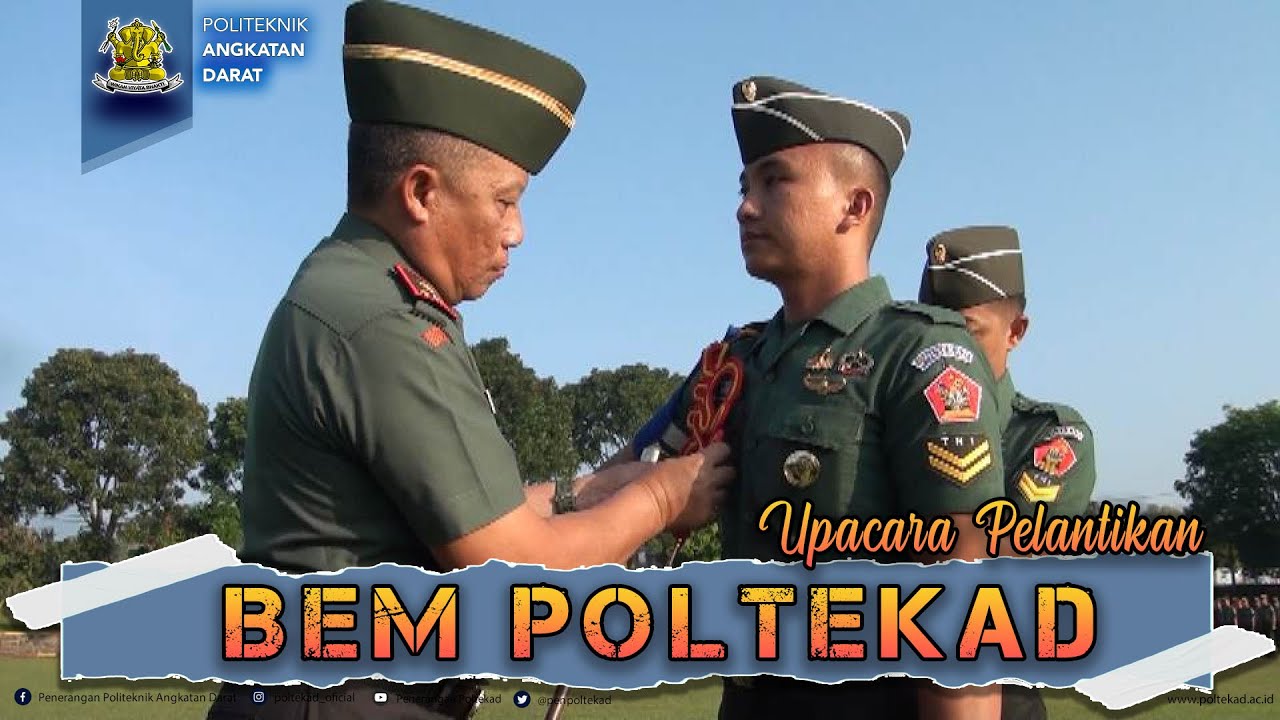 PELANTIKAN BEM POLTEKAD - YouTube