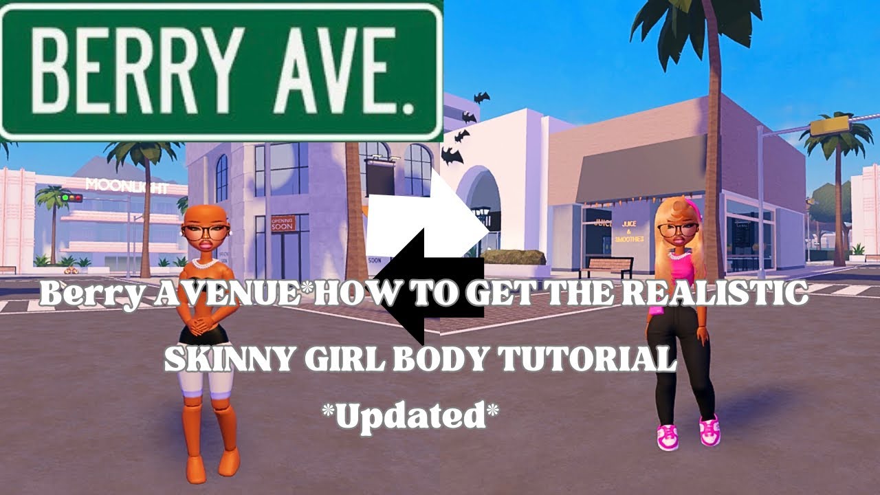 *UPDATED *BERRY AVENUE* How To Get The Realistic Baddie Skinny Girl ...