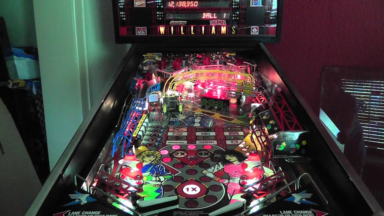 Pinball Rollergames Williams Flipper by www.flipper.de - YouTube