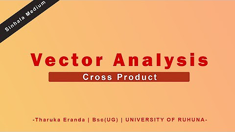Vector Analysis - YouTube