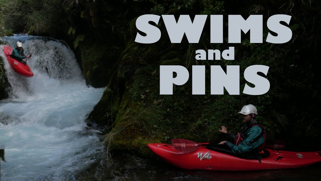 Pins and Swims | Whitewater kayaking New Zealand - YouTube