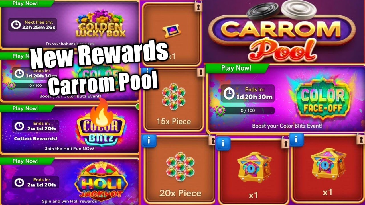 Carrom Board New Event Rewards🔥 - YouTube