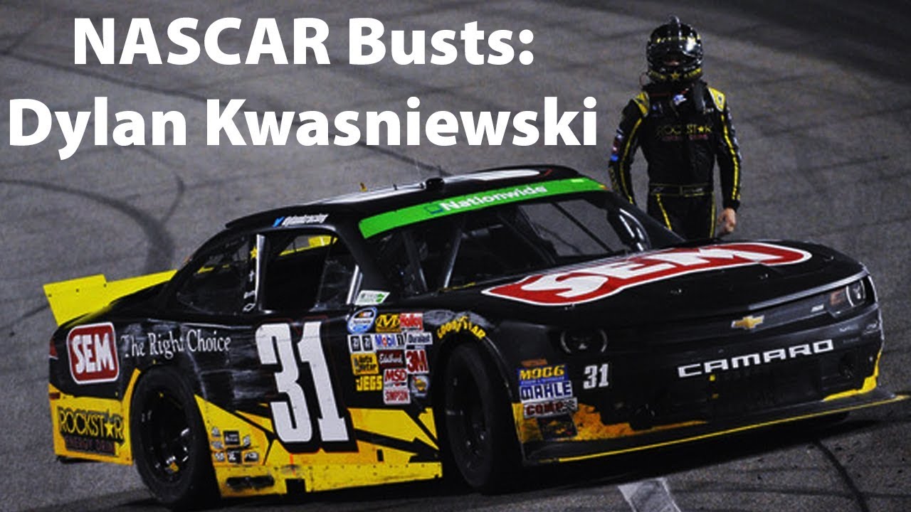 NASCAR Busts: Dylan Kwasniewski - YouTube