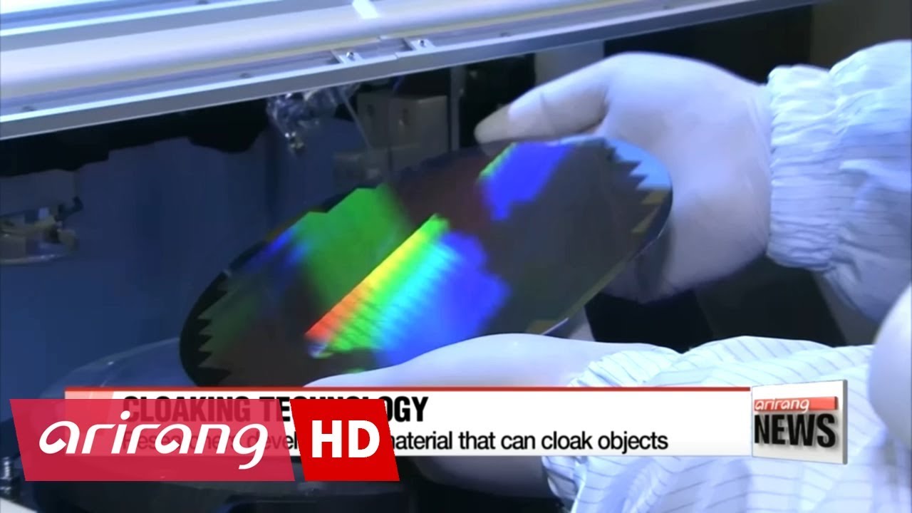 Korean researchers develop metamaterials that can cloak objects - YouTube