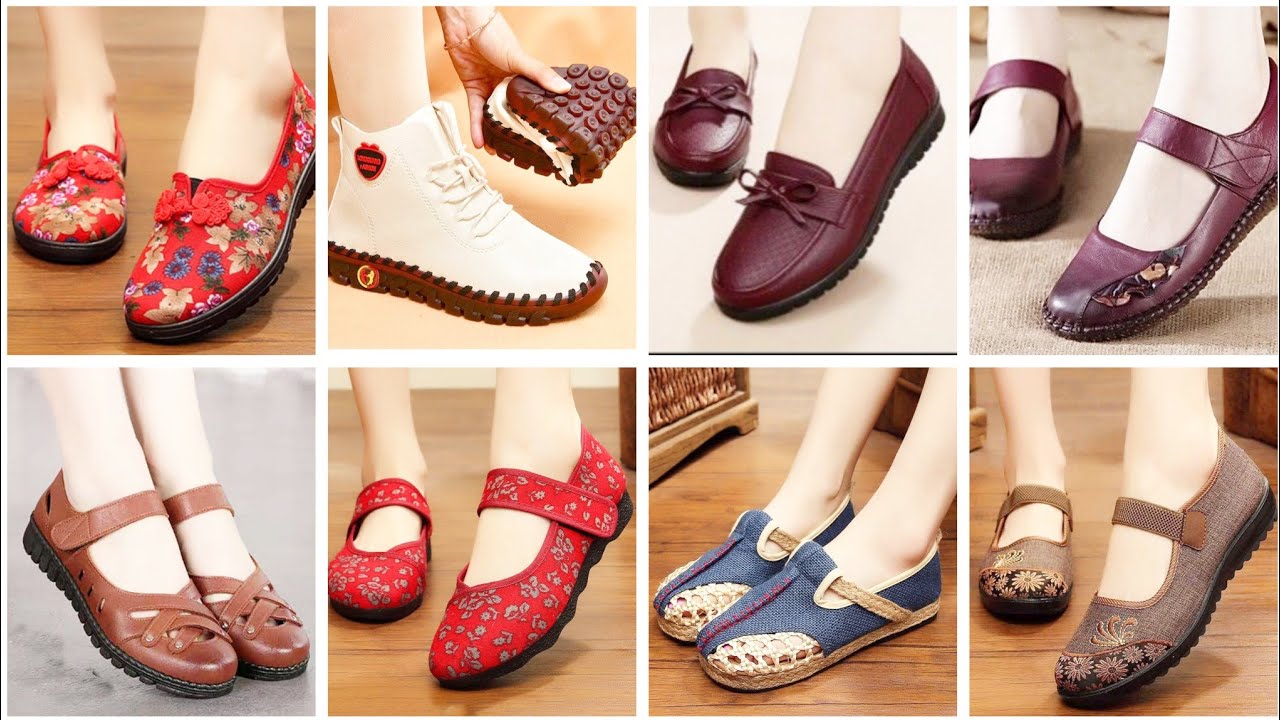 Top New Arrival Women Thick Soul walking shoes new Loafer Flat Shoes ...