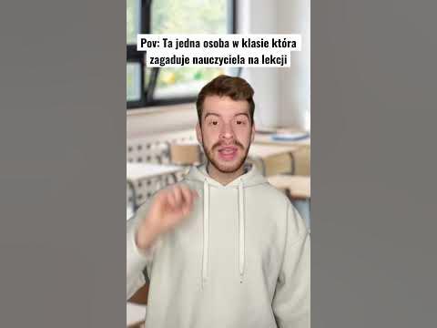 Ta jedna osoba w klasie która zagaduje nauczyciela na lekcji #shorts - YouTube