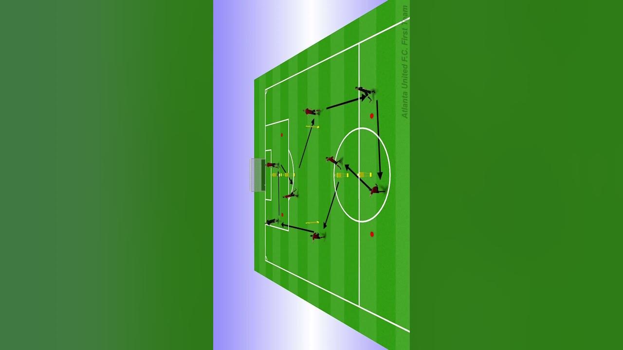 Extended Diamond Passing & Dribbling Warm-Up #football #warmup #soccer - YouTube