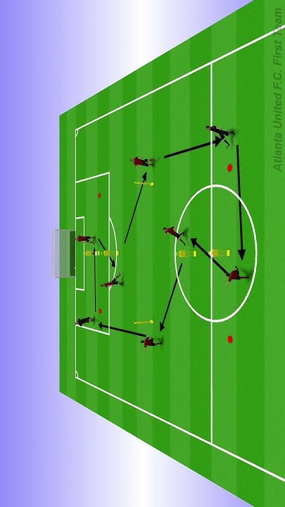 Extended Diamond Passing & Dribbling Warm-Up #football #warmup #soccer - YouTube