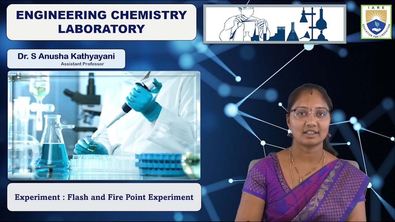 Flash and Fire Point Experiment by Dr. S Anusha Kathyayani - YouTube
