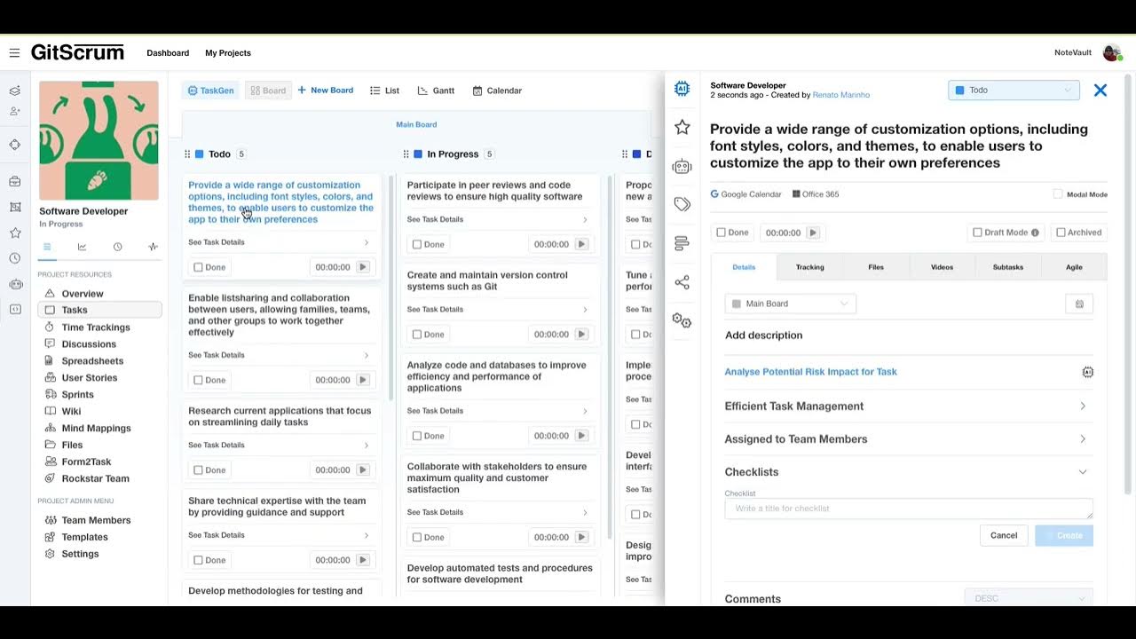 TaskGen by GitScrum: Elevate Your Project Management with AI-Powered Task Suggestions - YouTube
