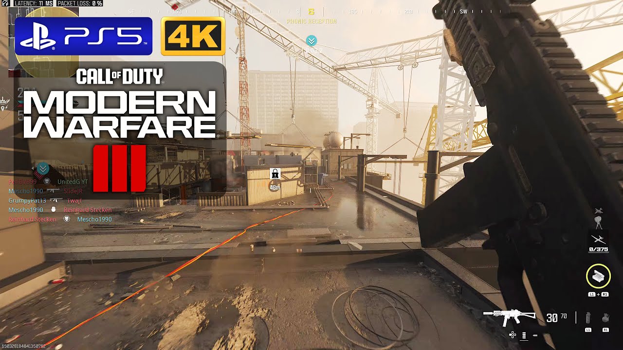 MW3 Gameplay PS5 4K | Highrise Multiplayer - YouTube
