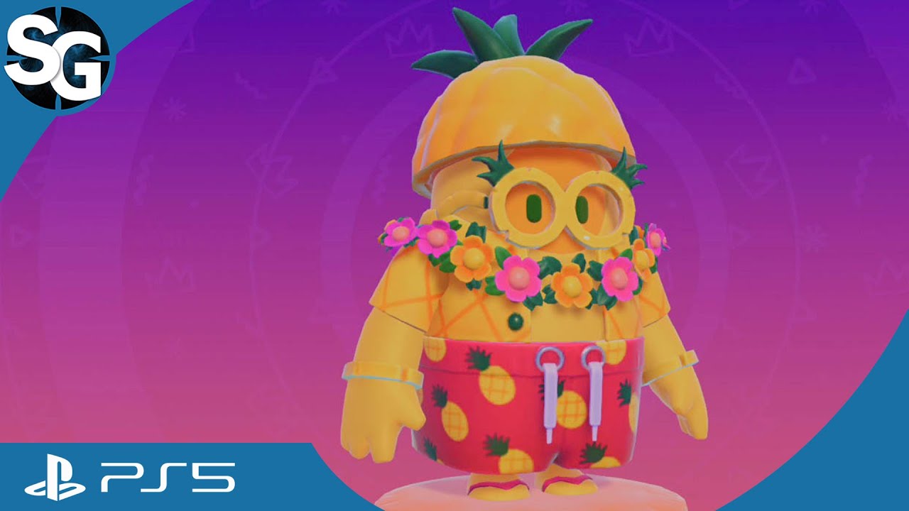 Pineapple Party Costume | Fall Guys: Ultimate Knockout - YouTube