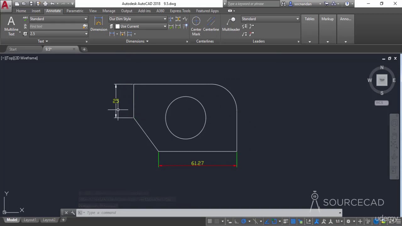 Autodesk Autocad Creating Dimension Style Override Video 76 YouTube Autodesk Autocad Creating Dimension Style Override Video 76 YouTube