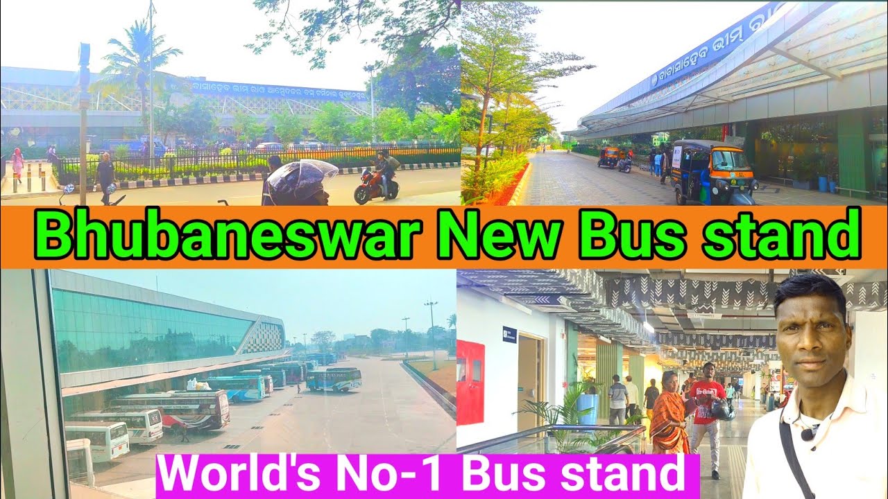 Bhubaneswar New Bus stand || Baramuda Bus stand || Sainik Santal Vlog ...
