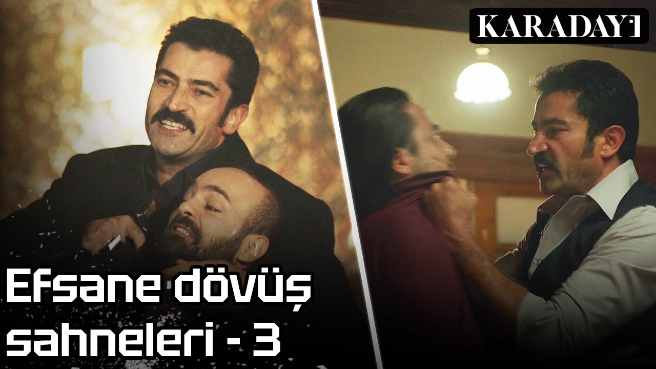 Mahir Kara Dövüş Sahneleri - 3 | Karadayı - YouTube