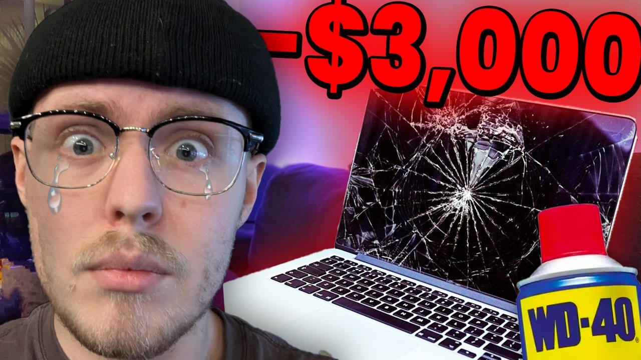 I Broke My Computer...😔 - YouTube