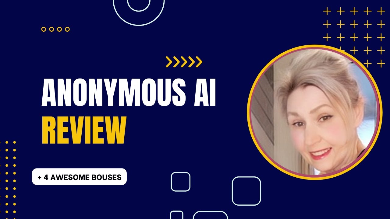 🔥 Anonymous AI Review + Bonuses for Faster Results - YouTube